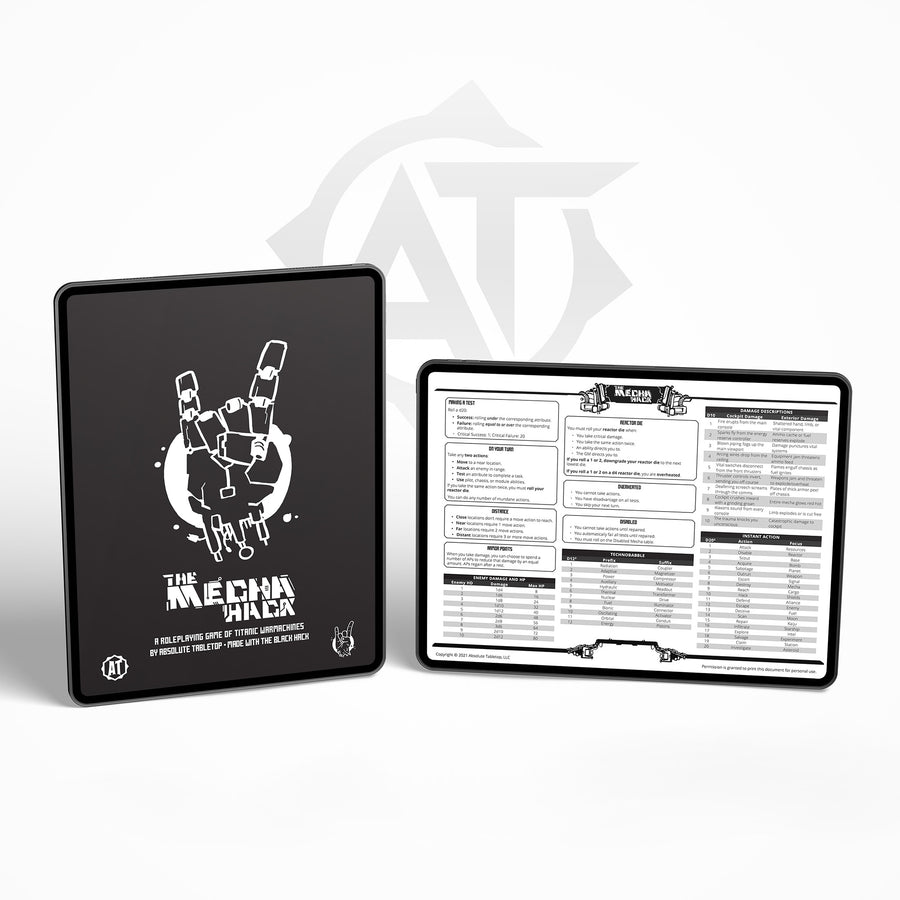 The Mecha Hack: GM Screen – Absolute Tabletop